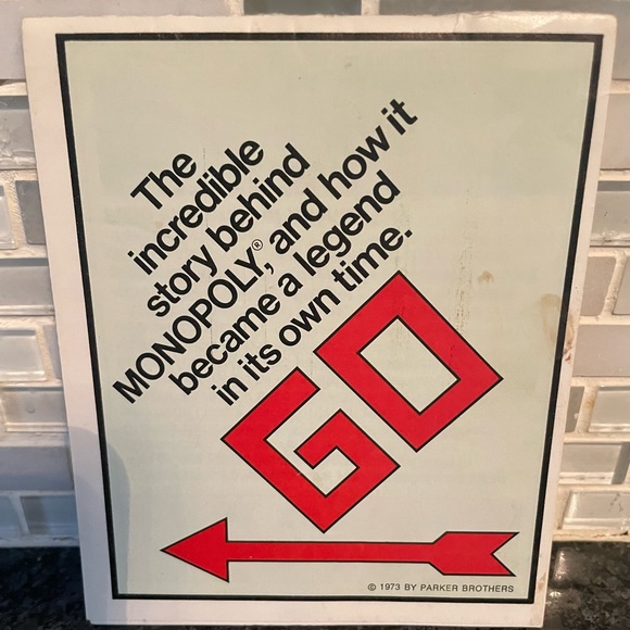 Monopoly | Toys | Monopoly Story Instruction Rules Manual Only Board ...